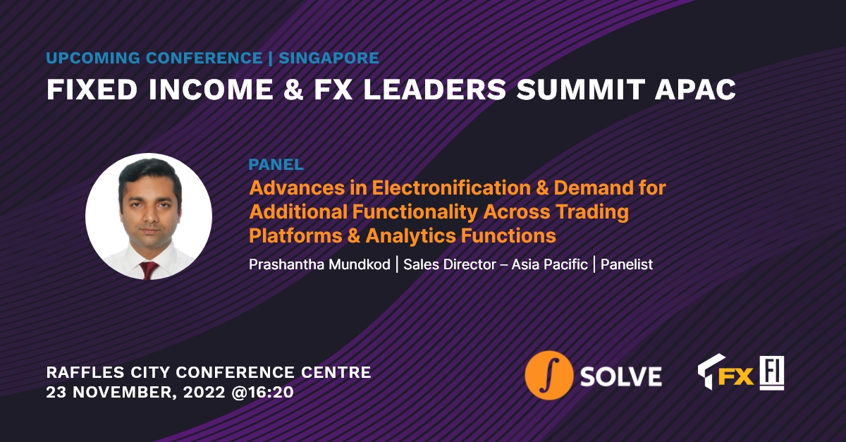 SOLVE at FIFX APAC Conference